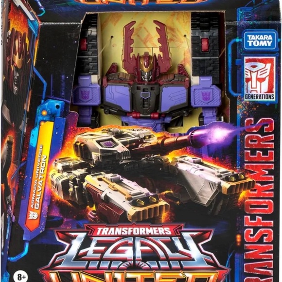 Hasbro | Toys | Hasbro Transformers Legacy United Galvatron Purple And ...